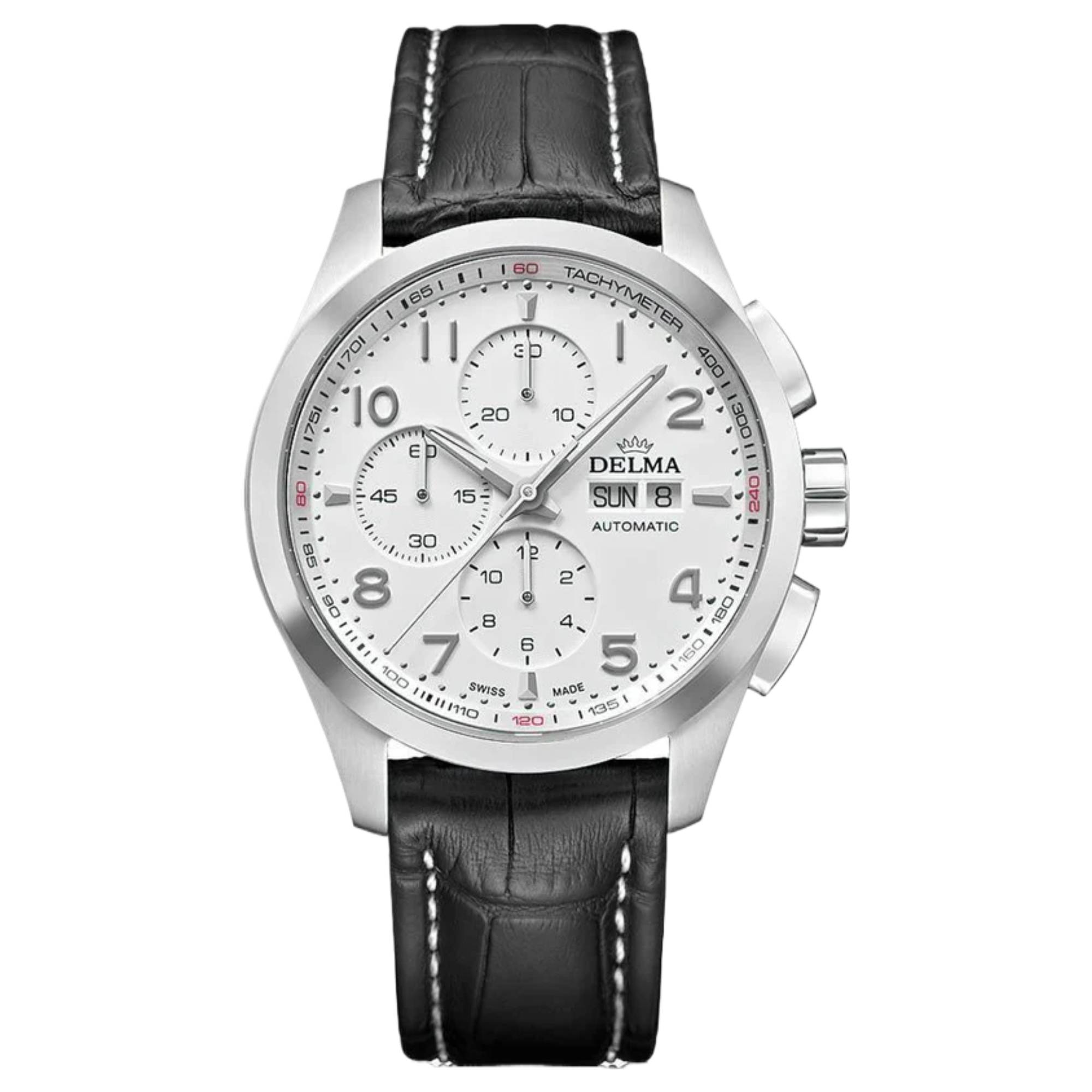 Delma 41601.660.6.012 Klondike Chronograph Automatic Watch – H S Johnson