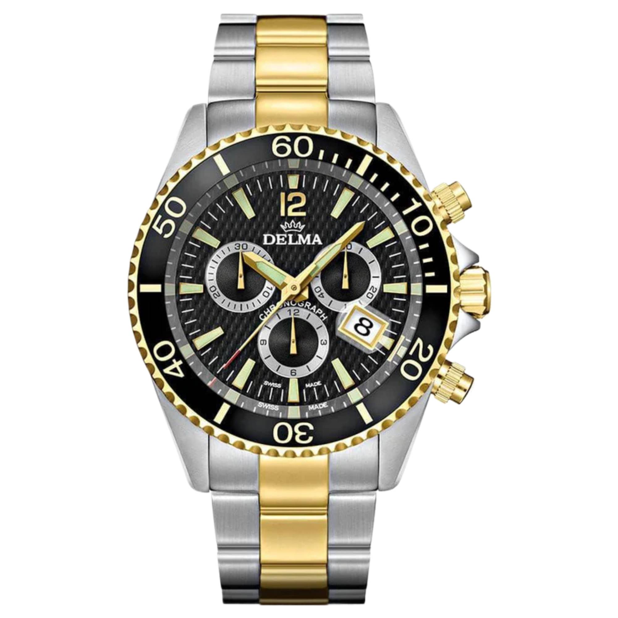 Delma 52701.564.6.038 Santiago Chronograph Quartz Watch – H S Johnson