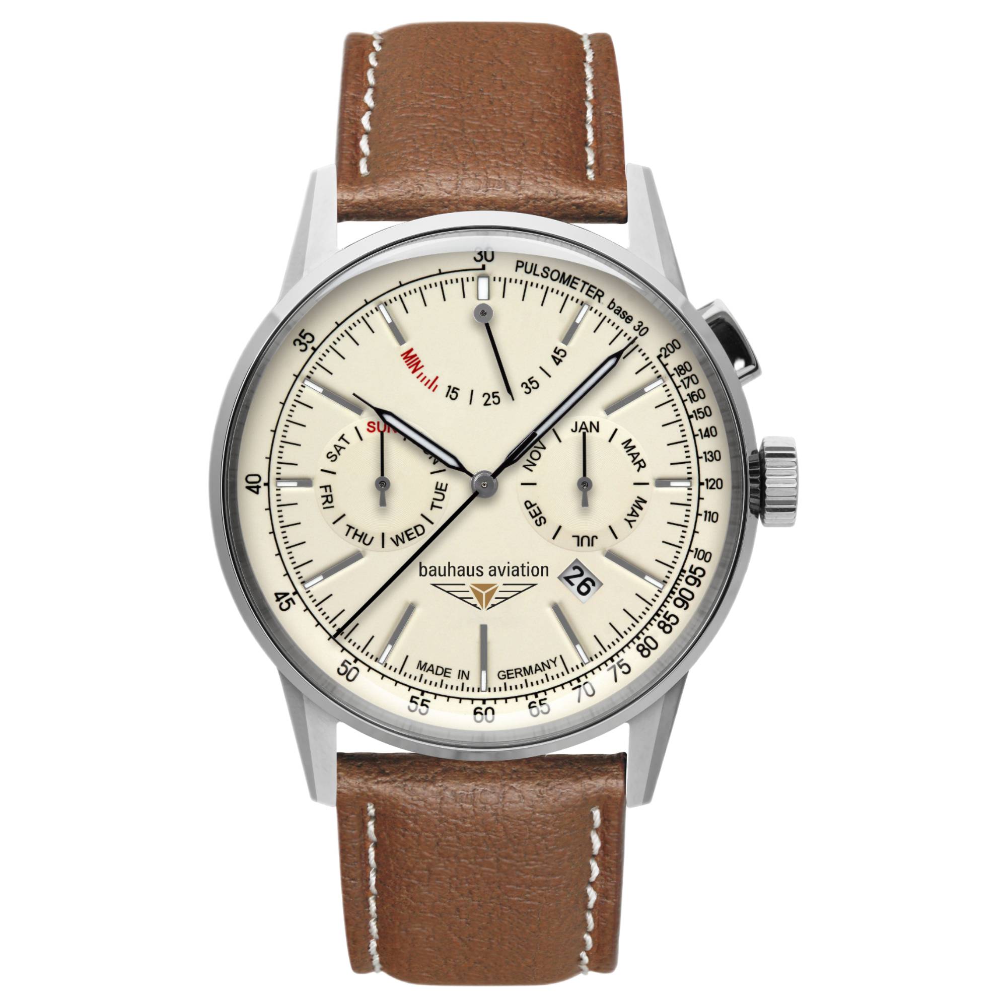 Bauhaus Aviation 23625 Men's G38 Automatic Watch – H S Johnson