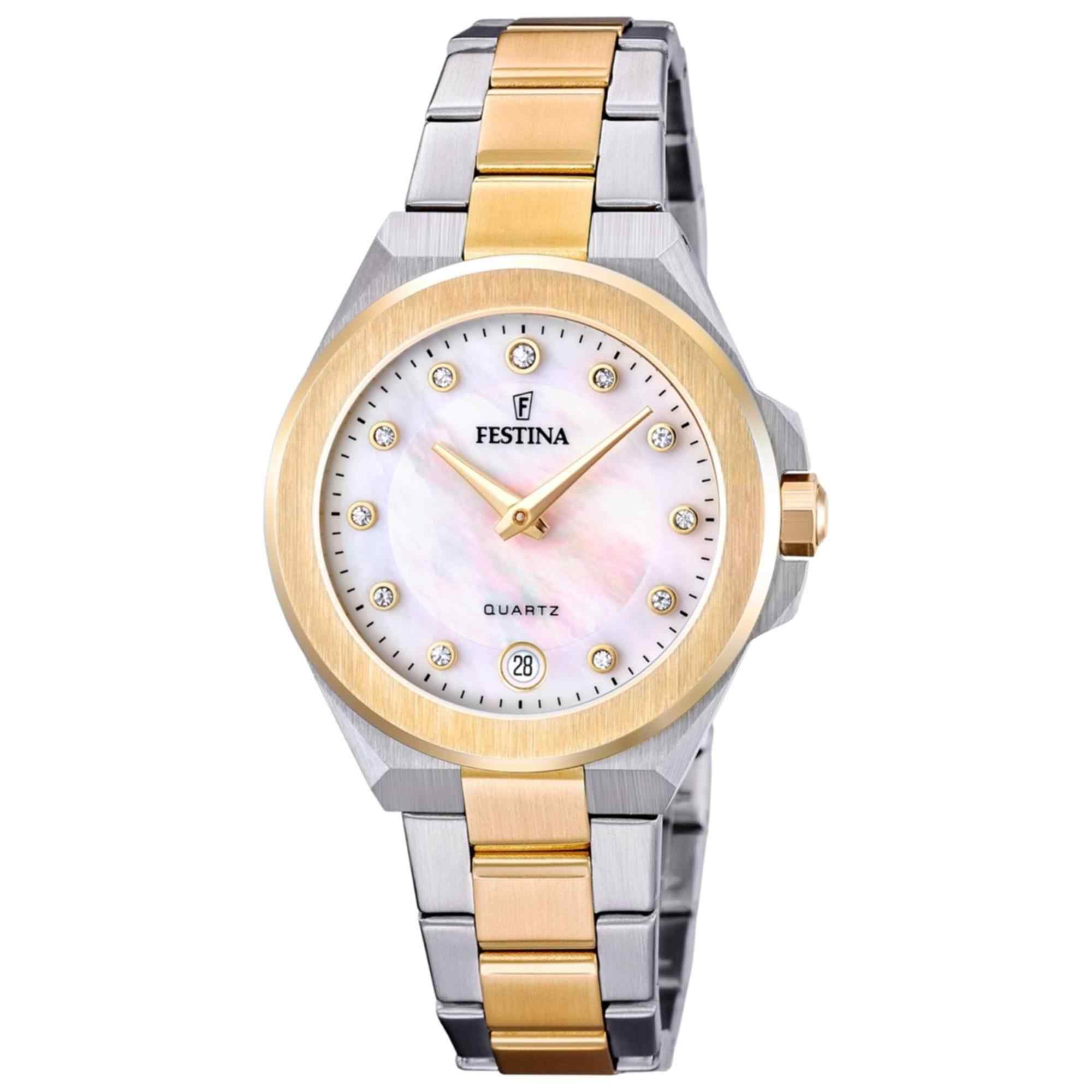 Festina F20702/1 Women's Mademoiselle Two Tone Watch – H S Johnson