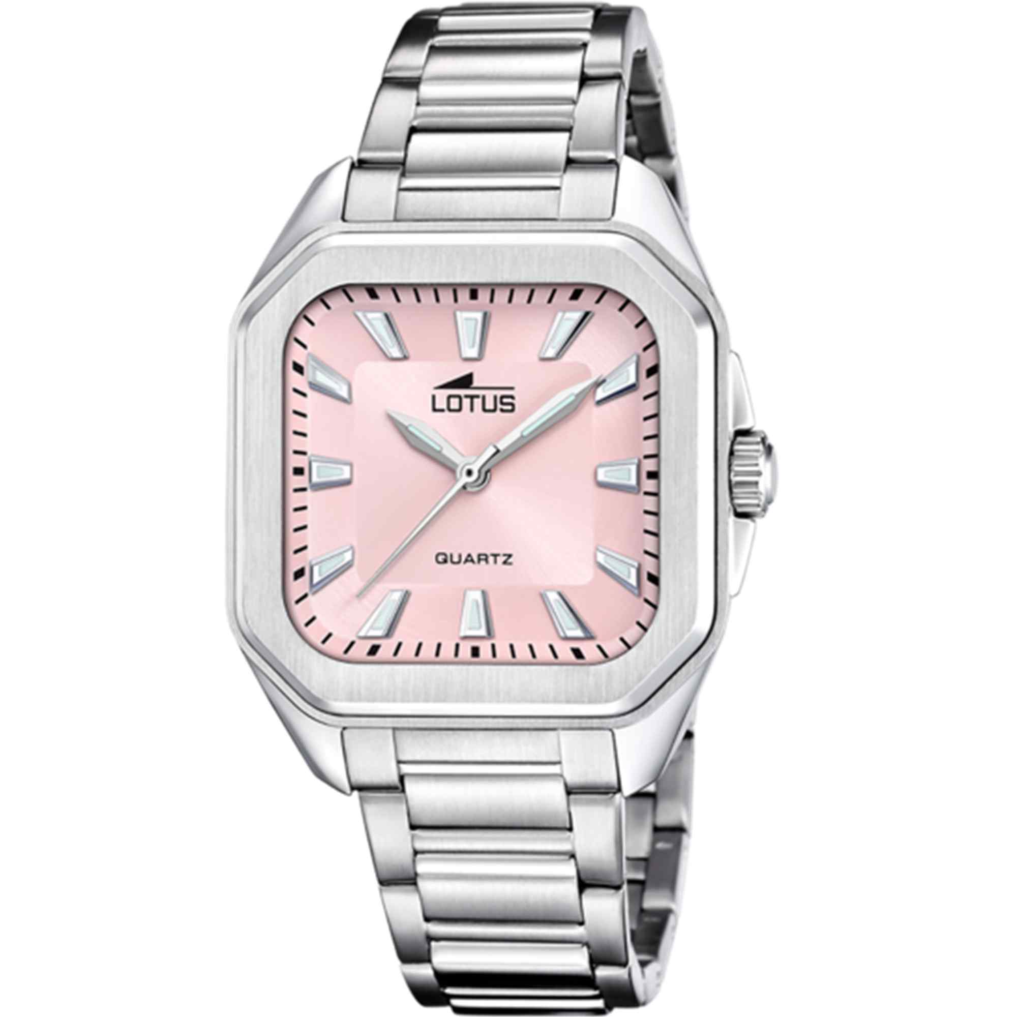 Lotus L18967/3 Women's Pink Square Dial Watch – H S Johnson